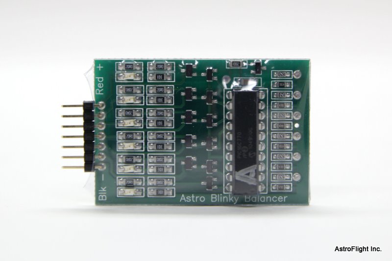 106-123 ASTRO "BLINKY" BATTERY BALANCER FOR A123 CELLS